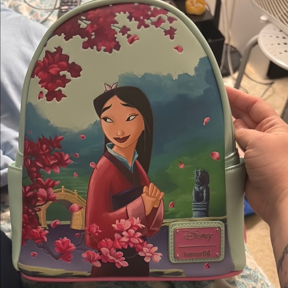 Disney | Bags | Loungefly Cherry Blossom Mulan Backpack | Poshmark
